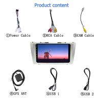 China Android 10 Quad-Core 2GB RAM 9 Inch 2 din Car Radio DVD  Player Multimedia Navigation GPS for Toyota Camry 2006-2011 for sale