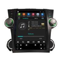 China 12.1 Inch Tesla Vertical Screen Car Dvd Radio Player For Toyota Highlander for sale
