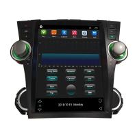 China 12.1 Inch Tesla Vertical Screen Car Dvd Radio Player For Toyota Highlander for sale