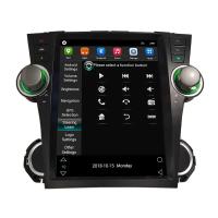 China 12.1 Inch Tesla Vertical Screen Car Dvd Radio Player For Toyota Highlander for sale