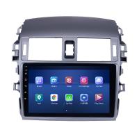 China Android 10.0 8 core car DVD player touch screen 4+32g multimedia gps navigation car radio for Toyota Corolla 2007-2013 for sale