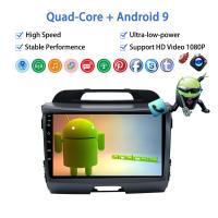 China 9 Inch 1 Kia Car Stereo Android 9.1 Single Din Car Stereo BT WIFI GPS Navigation for sale