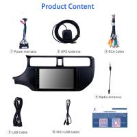 China OEM Android Headrest Dvd Player 16g Reverse Camera For 2012 Kia Rio Lhd for sale