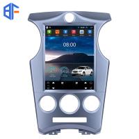 China Music usb audio lcd car android dvd player Tesla Portrait car radio support aux dab swc dvr for Kia Carens Manual AC for sale