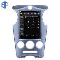 China Music usb audio lcd car android dvd player Tesla Portrait car radio support aux dab swc dvr for Kia Carens Manual AC for sale