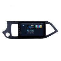 China 2 din 9 inch Car DVD player 4+64 GB Multimedia Video GPS Navigation Vehicle MP5 Player for Kia Picanto Morning 2011-2014 for sale