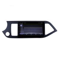 China 2 din 9 inch Car DVD player 4+64 GB Multimedia Video GPS Navigation Vehicle MP5 Player for Kia Picanto Morning 2011-2014 for sale