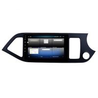 China Kia Car Stereo Picanto Morning 2011-2014 RHD 9 Inch Android 12 Full Touch Screen Car GPS Navigation Car DVD Player for sale