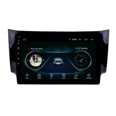 China Multimedia Player Android 9.1 Car Radio 10.1 Inch 2 Din GPS WIFI 1+16GB/2+32GB for sale