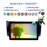 China Multimedia Player Android 9.1 Car Radio 10.1 Inch 2 Din GPS WIFI 1+16GB/2+32GB for sale