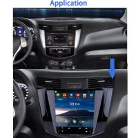 China Bingfan aux dvr carplay audio video dvd player Portrait big Screen Tesla headrest car radio for 2018 Nissan NAVARA for sale