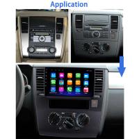 China Android Autoradio Nissan Touch Screen Radio For 9 Inch Nissan TIIDA 2005-2008 for sale