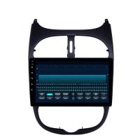 China 9 inch IPS Screen 4G Car Radio for Peugeot 206 2000-2016 RAM 2GB ROM 32GB Auto Stereo DSP System for sale