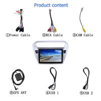 China 9 Inch Car Radio For Peugeot 301 Citroen Elysee C 2013 4G LTE 2GB+32GB DSP IPS Screen Car DVD Player for sale