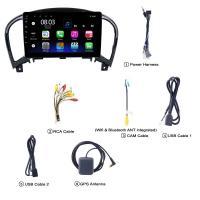 China Android Car Radio 2+32GB 9 inch Car Dashboard Frame for Nissan Juke 2010-2016  Infiniti Car DVD Navigation Audio for sale