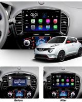 China Android Car Radio 2+32GB 9 inch Car Dashboard Frame for Nissan Juke 2010-2016  Infiniti Car DVD Navigation Audio for sale