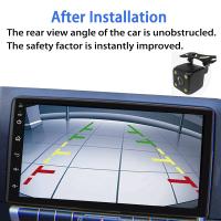 China BF Universal 360 Bird View Camera Waterproof Night Car Camera With Wiring 4 LED for sale