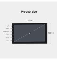 China 7 Inch Universal Car Player Android Car Stereo For Apple Carplay Car Acces for sale