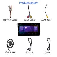 China 10.1 Inch Android 10.0 Car Stereo 2.5D Screen WIFI 4G LTE Carplay for sale