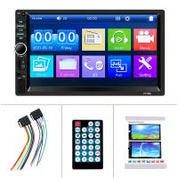 China 2 Din 7 Inch Touch Screen Multimedia Mirror Link/FM/TF MP5 With Auto Radio Electronics Car DVD player Rear Camera Car St for sale