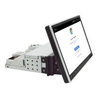 China Rotatable Screen Single Din 10.1 inch GPS Navigation Android 8.1 Car DVD Player Auto Radio for sale