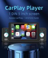 China Universal 1 Din Car Mp5 Player 5 Inch BT5.1 Car Audio Stereo Wireless Carplay for sale