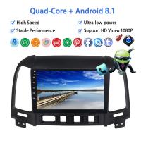 China OEM Android Auto Car Stereo GPS IPS For Hyundai Santa Fe 2006 2007 2008 for sale
