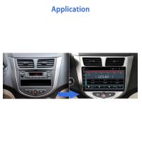 China CE Hyundai Touch Screen Radio 2.5D IPS 10 Inch For Hyundai Accent Verna Solaris for sale