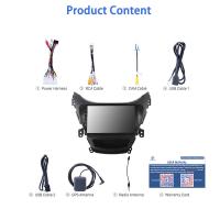 China 9 Inch Touch Screen Car Stereo Vehicle Dvd Player For Hyundai Elantra 2012 2013 for sale