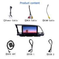 China BT Hyundai Touch Screen Radio 1+16GB 1+32GB Double Din Dvd Player for sale