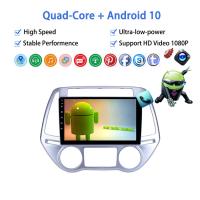 China Car Dvd Radio Multimedia Stereo GPS Player Android 10 With BT/WIFI For Hyundai I20 Manual Auto AC 2012-2014 1GB+16GB for sale