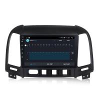 China 9 Inch 4 Core Android 10.0 1GB RAM 32GB ROM For HYUNDAI SANTA FE 2005-2012 Car Stereo Radio Player for sale