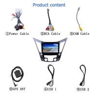 China Android 10.0 1G+16G DSP Car Radio Multimedia Video Player For HYUNDAI Sonata 8 I40 I45 2011- 2015 Navigation GPS for sale