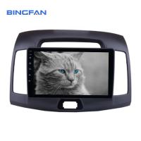China Double Din Nine Inch Android 10 Quad Core WIFI Touch Screen Multimedia For Hyundai Elantra 2007-2011 Car Radio for sale