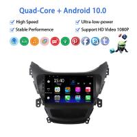 China Supply Android 10 Car Multimedia Player For Hyundai Elantra 2012-2013 Car Radio With A Reverse Camera For Free for sale