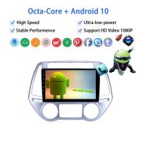 China 4G WIFI Android 10 8 Core Android Player For Hyundai I20 Manual Auto AC 2012-2014 Head Unit Wireless Carplay Auto for sale