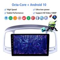 China Hi-Fi Hi-Res 8 Core Car Audio For Hyundai Accent 2006-2011 Car Radio Support 360 Bird View Camera Carplay for sale