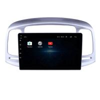 China Touch Screen Android 10 Car Stereo 9 Inch For Hyundai Accent 2006-2011 for sale