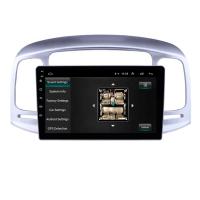 China Touch Screen Android 10 Car Stereo 9 Inch For Hyundai Accent 2006-2011 for sale