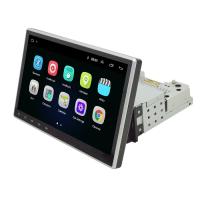 China Rotatable Screen Single Din 10 inch Car DVD Player Autoradio Stereo GPS Navigation for sale