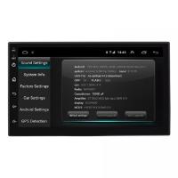 China Octa Core 2 Din Car Multimedia Player 4G WIFI AHD IPS Touch Screen Car Android Radio GPS Navigation 2+32G for sale