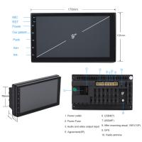 China Touch Screen Wifi IPS GPS Camera Car DVD Radio Android 12 Universal Car Player for sale