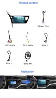 China Android 12 4+32G Touch Screen Car Radio GPS WIFI Car DVD Player For Toyota Corolla for sale