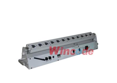 China Wireless Battery Powered Stage Lights RGBWA Five In One With 25 - 45 Degree Optional for sale