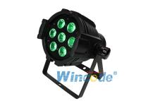China DMX DJ DiscoLED Stage Light 7×10W RGBWA 5 in 1 LED Par Light for sale