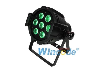 China DMX DJ DiscoLED Stage Light 7×10W RGBWA 5 in 1 LED Par Light for sale