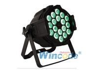China Stage Lighting Led Par Can 64 18×18W RGBWA + UV 6 In 1 With HDTV Video Flicker Free for sale