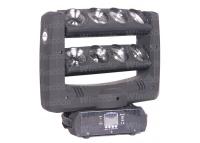 China LED Spider Beam Moving Head Light 8pcs 12W 4 In One Color For Stage Show for sale