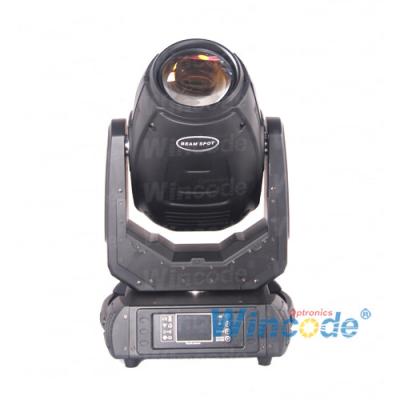 China KTV 9 Gobo DMX Beam Moving Head Light 280W With Lens Optical System Mechanical Focus for sale