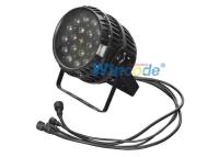 China 18 LEDs 10W / 15W DMX Control Waterproof IP65 Motorized  Zoom LED Par Light Liner Dimming for sale